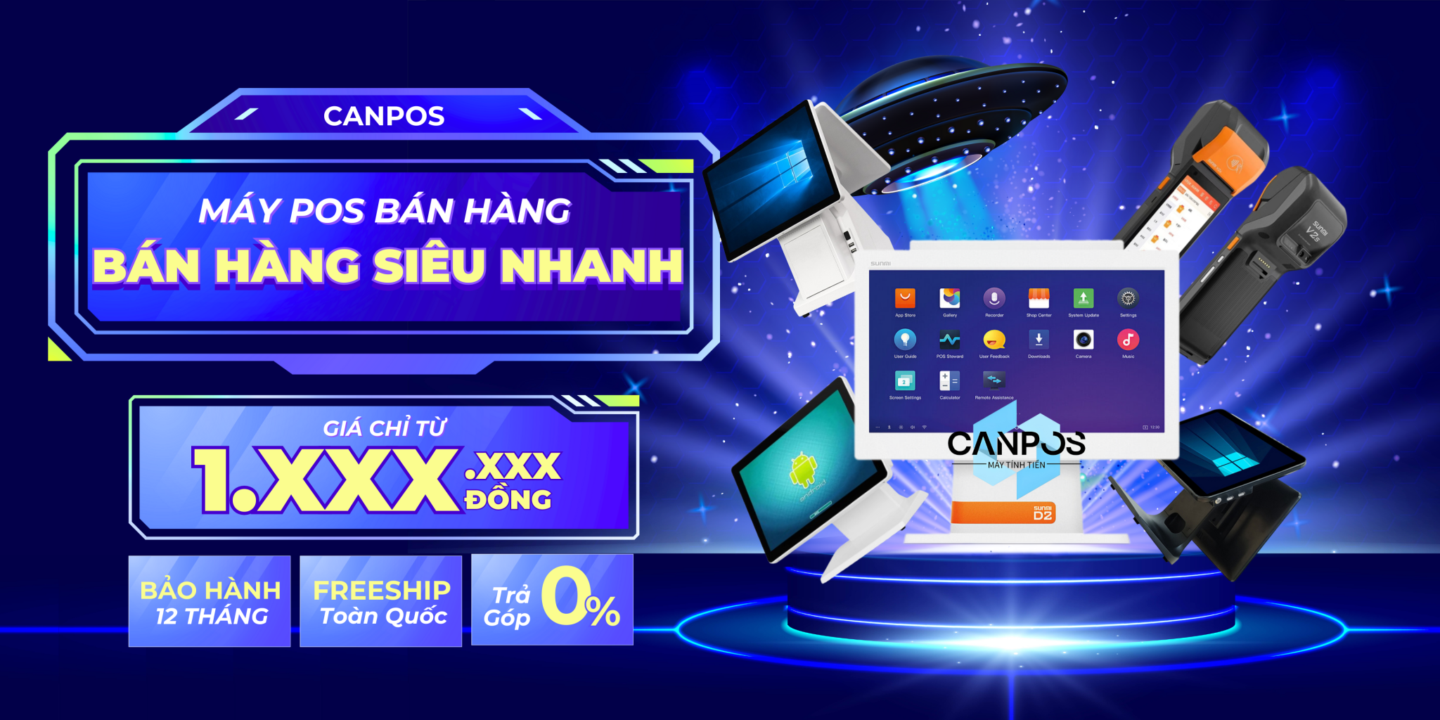 Máy in tem nhãn - CanPos